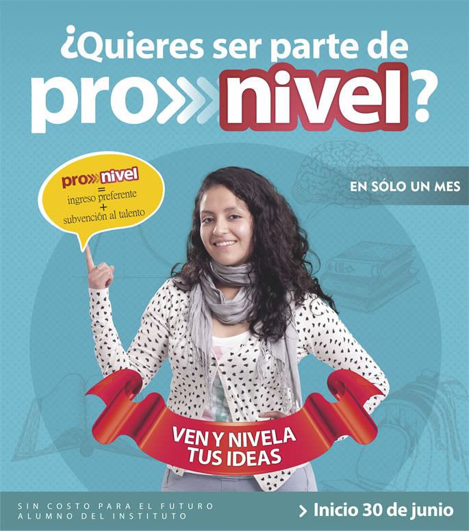 Conoce el programa PRONIVEL para postulantes del Instituto Continental
